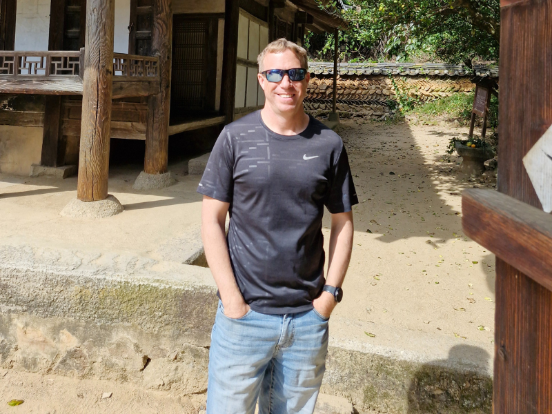 Korean Folk Village in Autumn, Suwon - South Korea